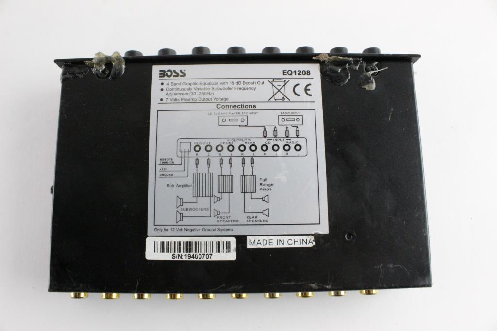 Boss 4 Band Graphic Equalizer | Property Room