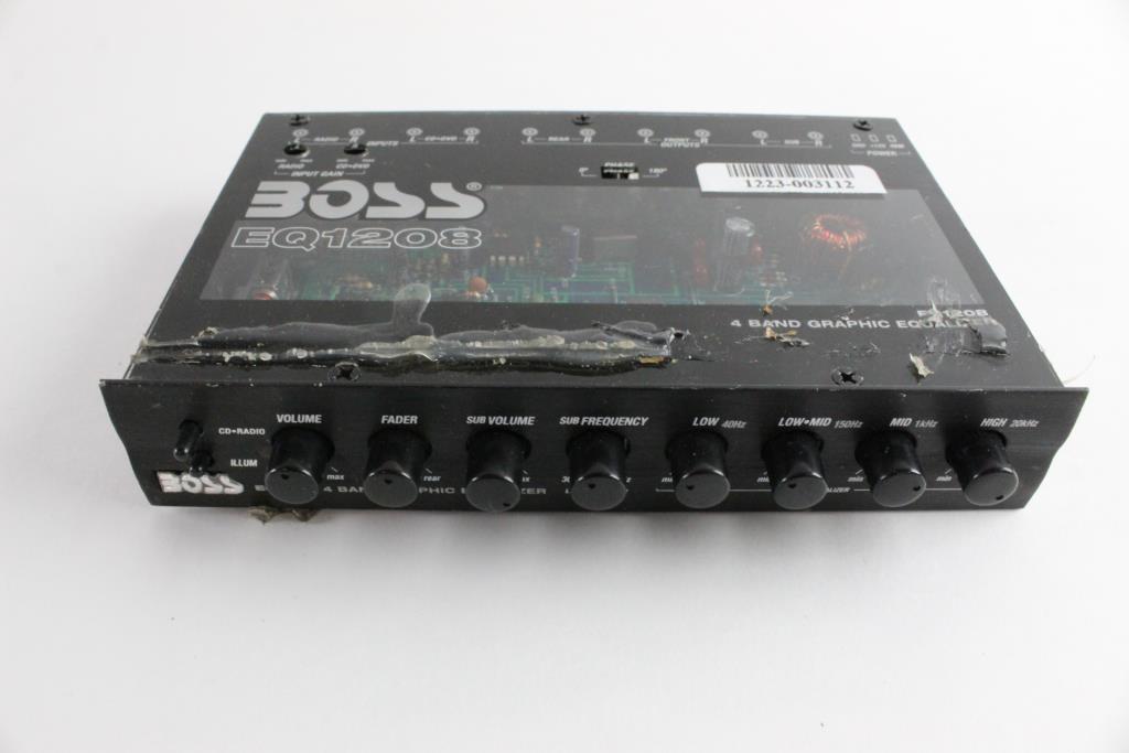 Boss 4 Band Graphic Equalizer | Property Room