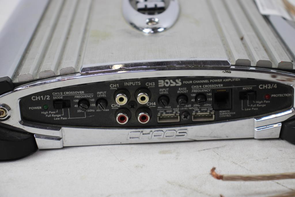 Boss Audio Amplifier CH600 | Property Room