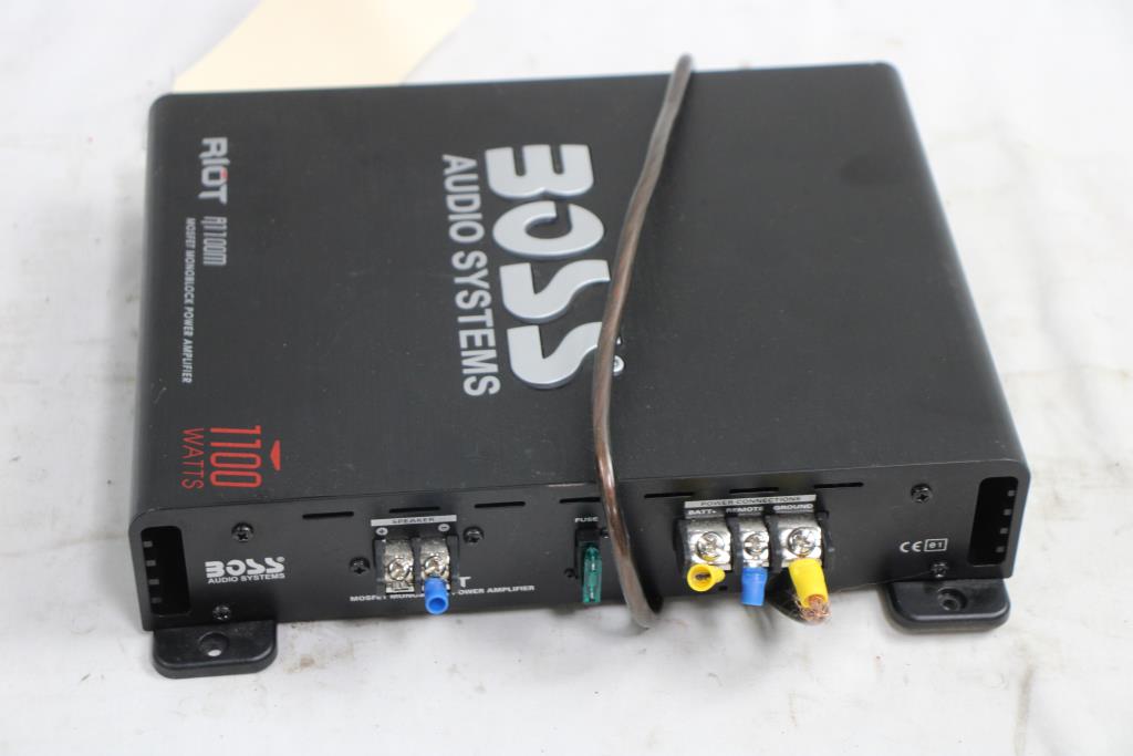 Boss Audio Riot Amplifier | Property Room