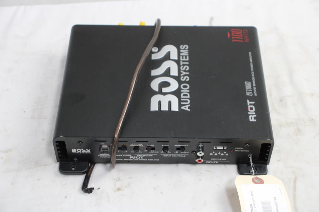 Boss Audio Riot Amplifier | Property Room