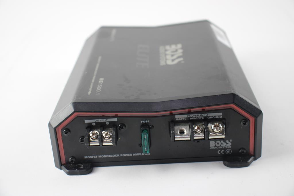 Boss Audio Systems Elite 1500 Watts Mosfet Monoblock Power Amplifier | Property Room