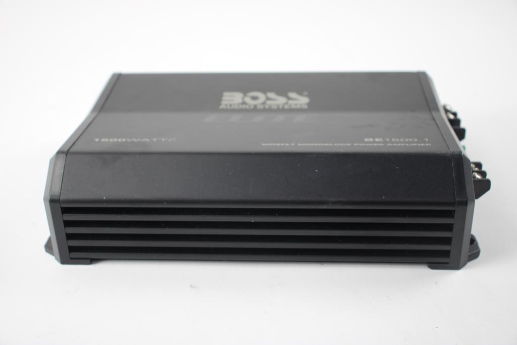 Boss Audio Systems Elite 1500 Watts Mosfet Monoblock Power Amplifier | Property Room