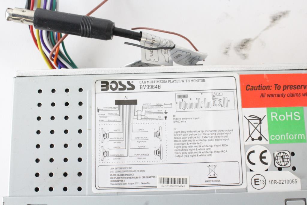 Boss Car Stereo | Property Room