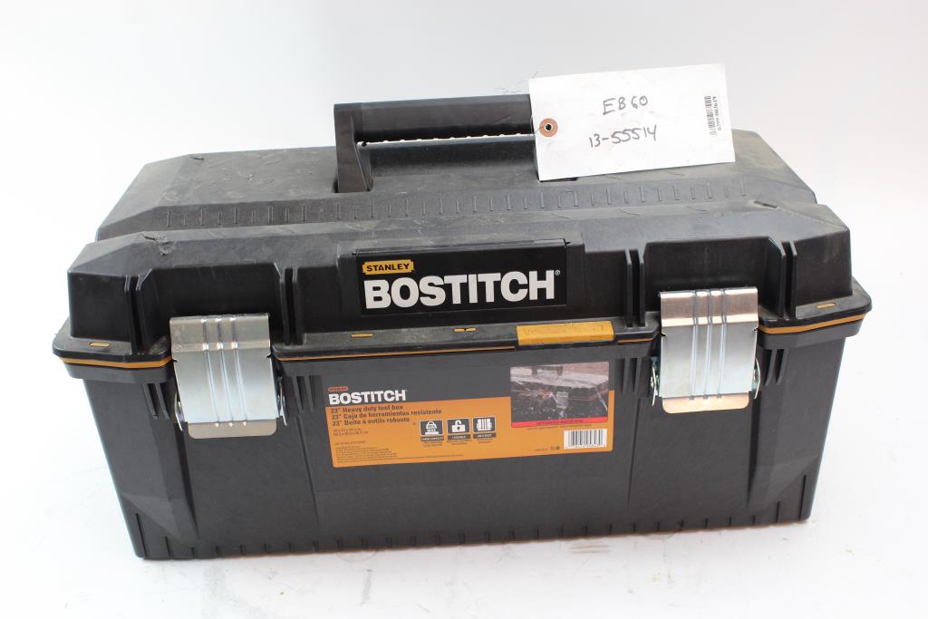 Bostitch Tool Box With Assorted Tools 10+ Pieces | Property Room