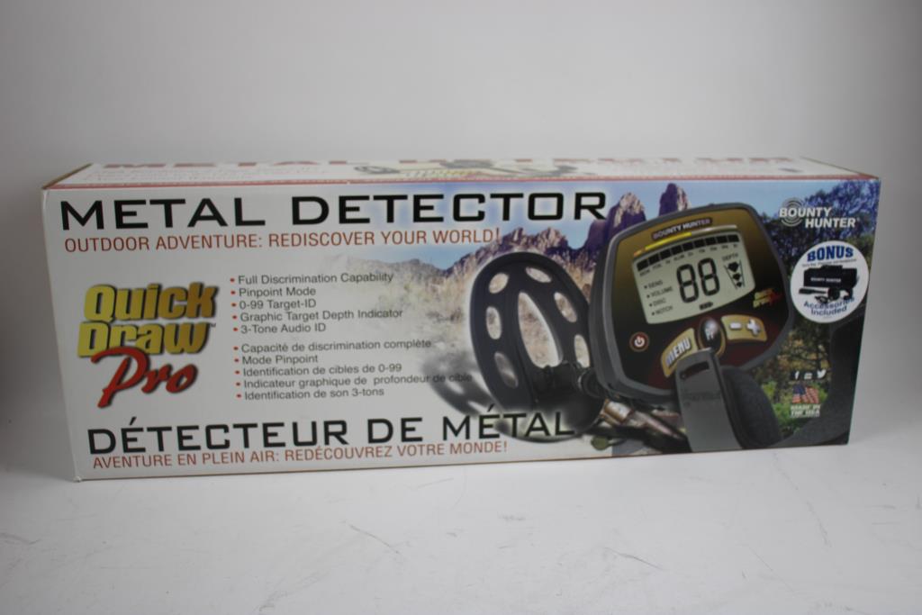 Bounty Hunter Quick Draw Pro Metal Detector | Property Room