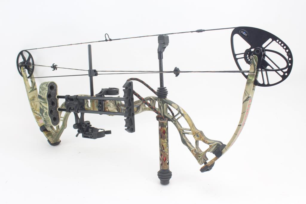BowTech Diamond Blackout Compound Bow & More In Flambeau Outdoors Case ...