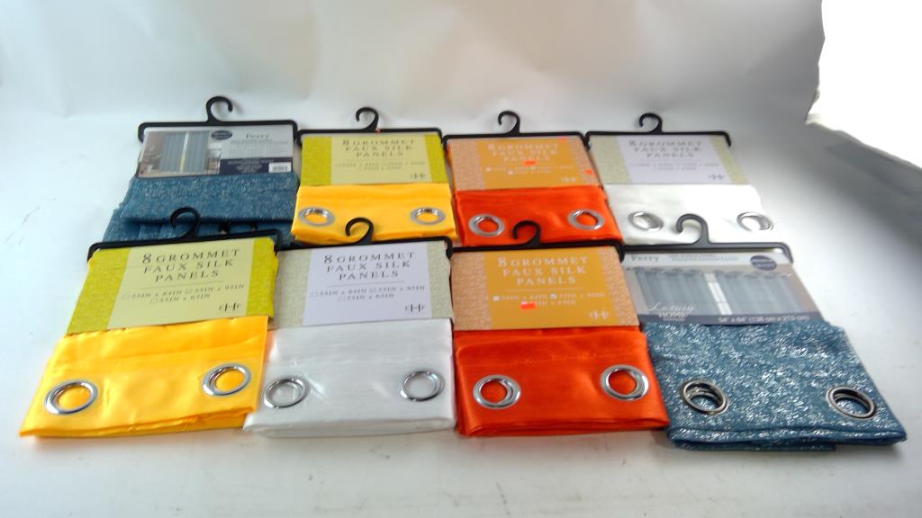Box Of Curtains 8 Pieces | Property Room