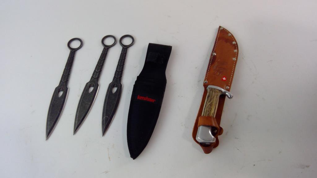 Box Of Knifes 5 Pieces | Property Room