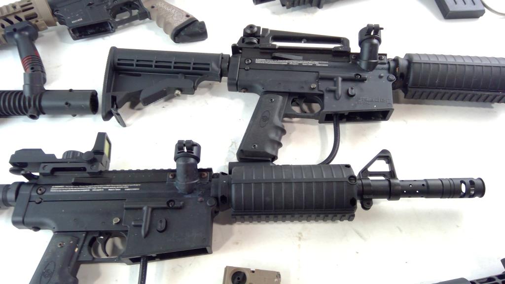 Box Of Paintball Rifles 5 Pieces | Property Room