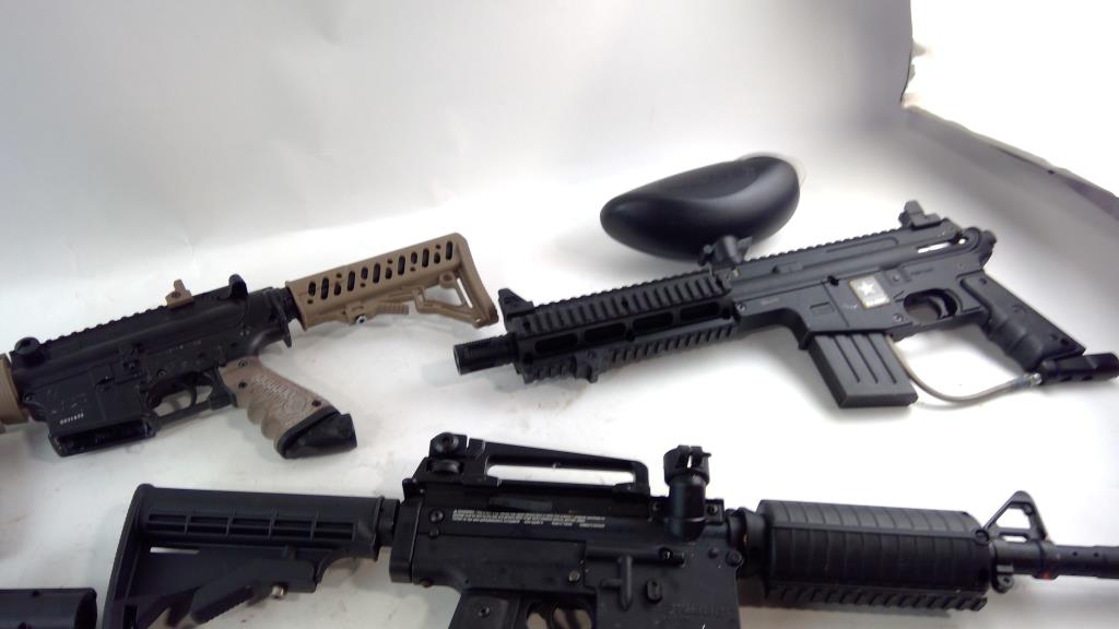Box Of Paintball Rifles 5 Pieces | Property Room