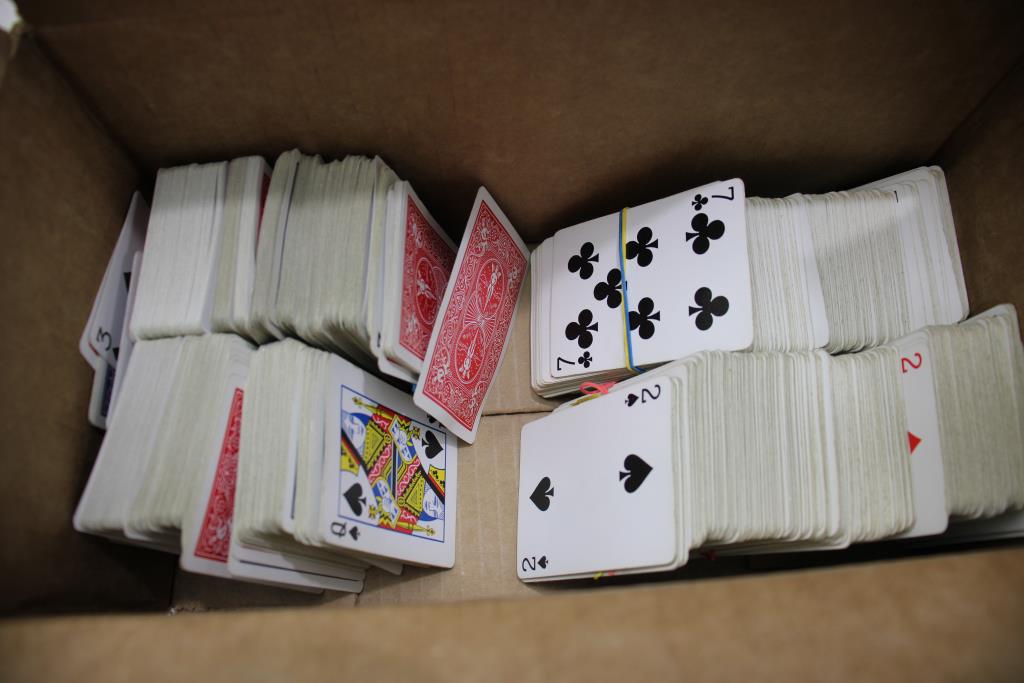 Box Of Playing Cards, 50+ Pieces | Property Room