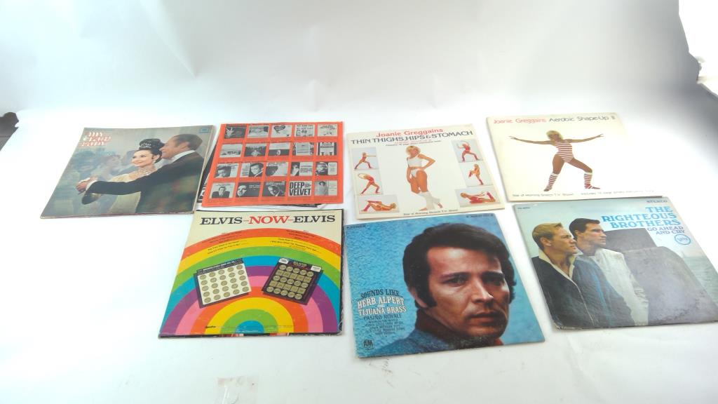 Box Of Records 20+ Pieces | Property Room