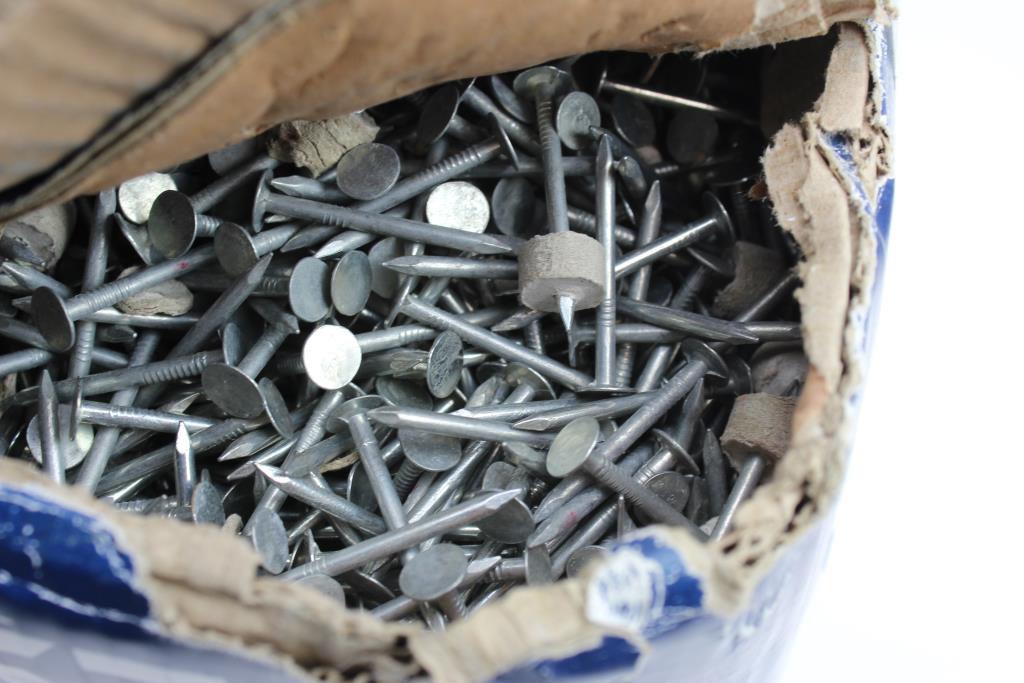 Box Of Striker Fasteners: EG Furring Nails | Property Room
