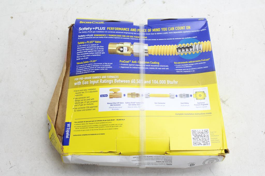 Brass Craft PSC1107 Gas Range Install Kit | Property Room