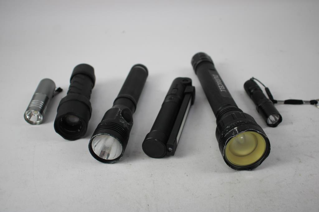 Braun And More Assorted Flashlights, 25+ Pieces | Property Room