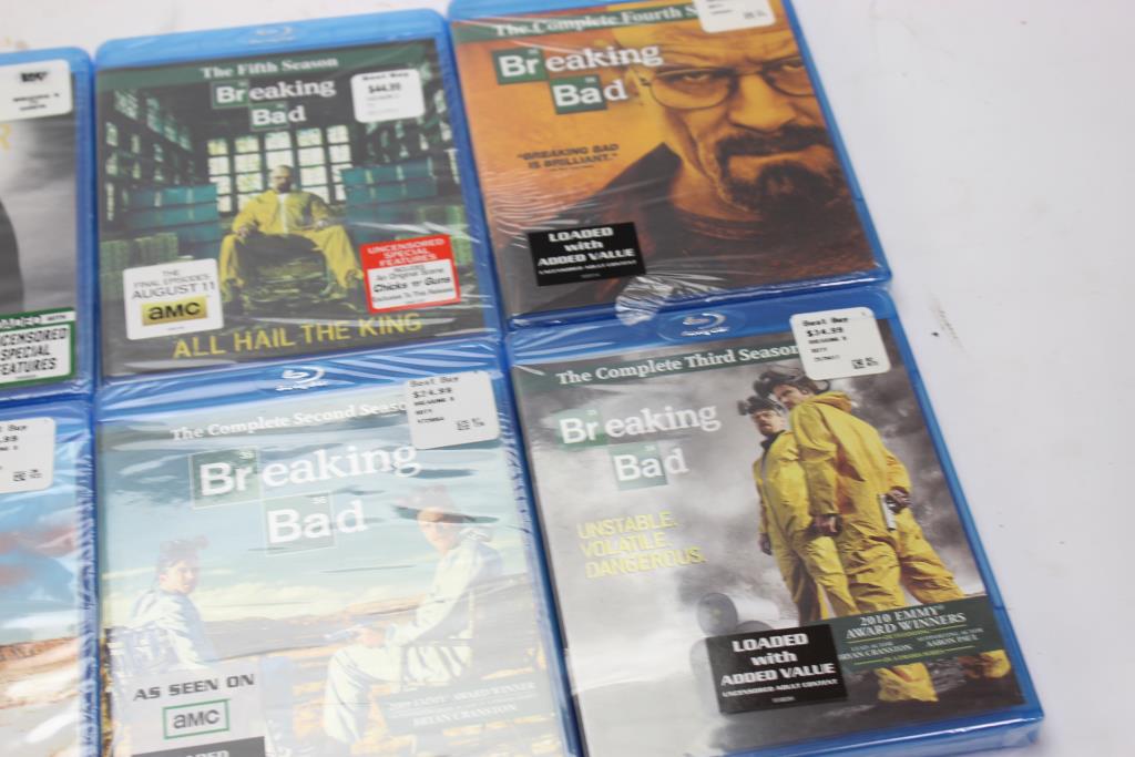 Breaking Bad Assorted Dvds/blu-ray Movies, 6 Pieces | Property Room