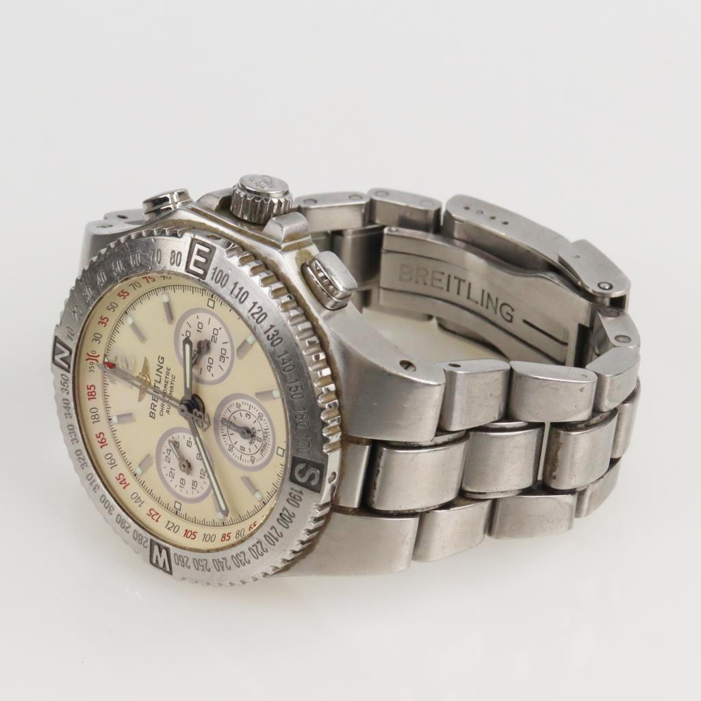 Breitling Hercules Watch-Evaluated By Our Certified Gemologist-AGS/GIA ...
