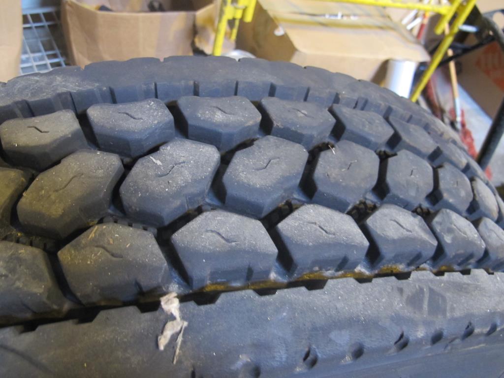 Bridgestone M726EL Low Profile 10 Lug Wheel | Property Room