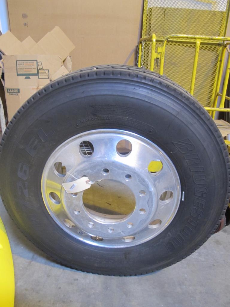 Bridgestone M726EL Low Profile 10 Lug Wheel | Property Room