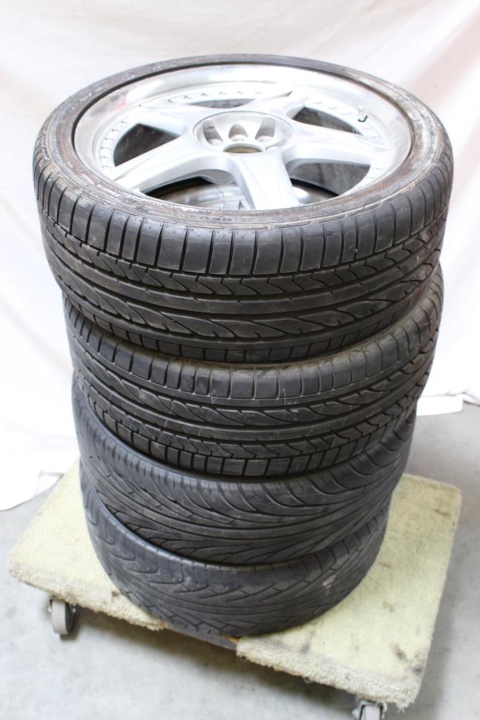 Bridgestone Potenza Rims/wheels, 4 Pieces | Property Room