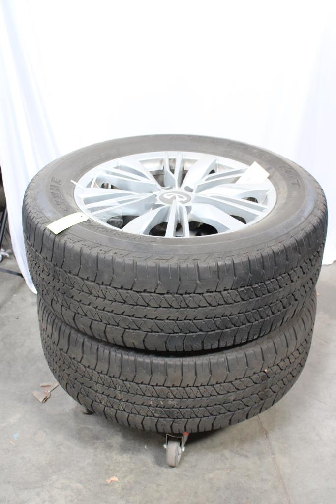 Bridgestone Rims/wheels, 2 Pieces | Property Room