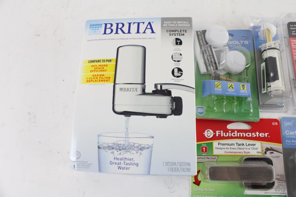 Brita Faucet Filtration System And More, 8 Pieces | Property Room