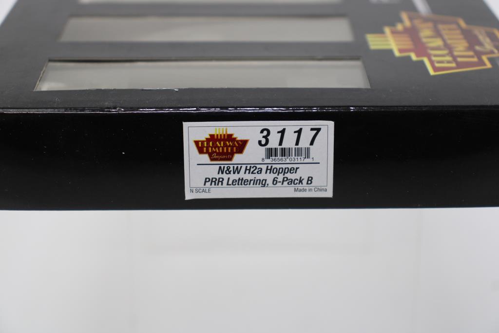 Broadway Limited N&W H2a Hopper PRR Lettering 6 Pack | Property Room