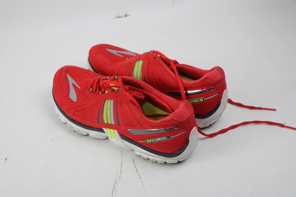 Brooks Mens Purecadence 2 1101401D340 Red Running Shoes Sneakers Size ...