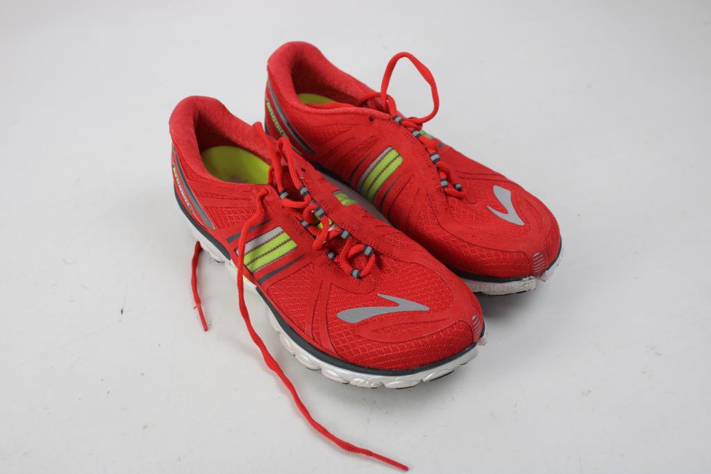 Brooks Mens Purecadence 2 1101401D340 Red Running Shoes Sneakers Size ...