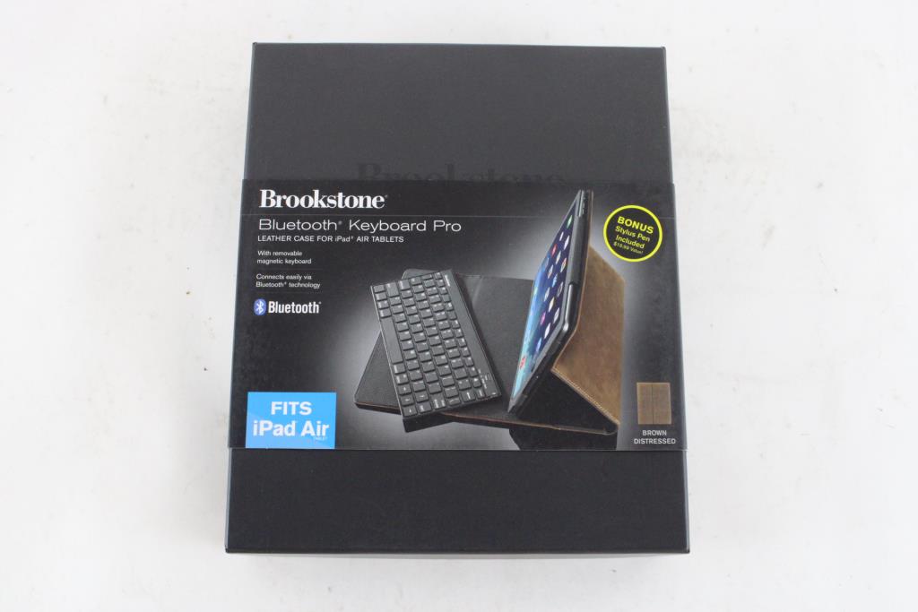 Brookstone Bluetooth Keyboard Pro For Ipad Air | Property Room