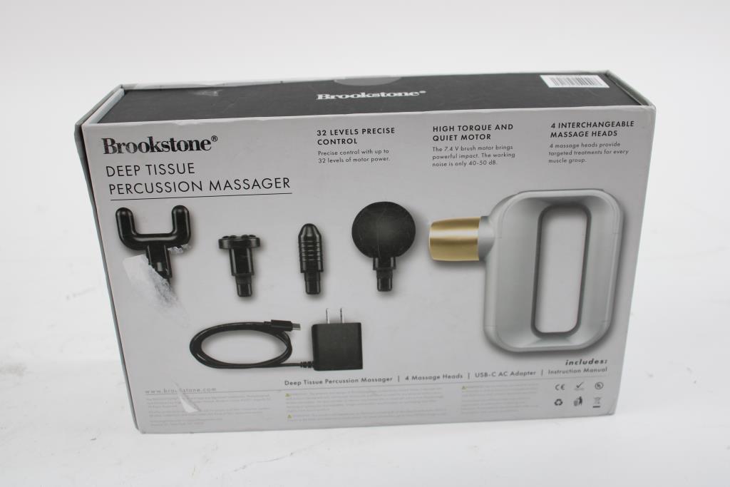 Brookstone Deep Tissue Percussion Massager | Property Room