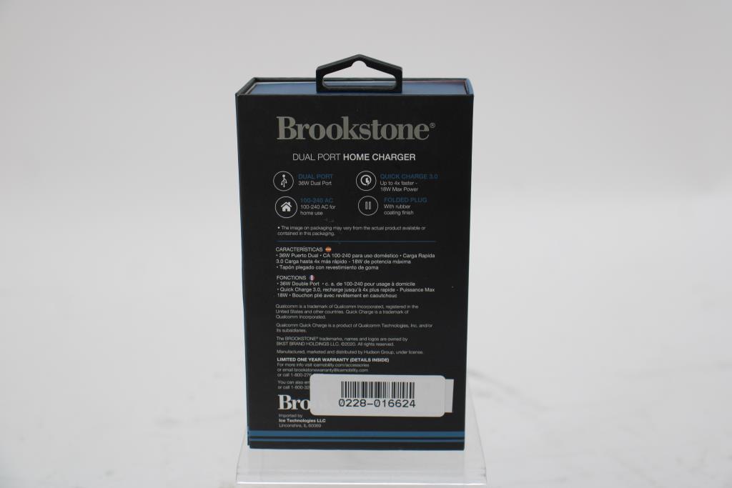 Brookstone Dual Port Home Charger | Property Room