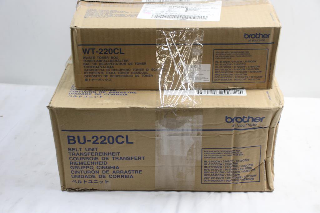 Brother Waste Toner Box, Belt Unit, WT-220CL, BU-220CL | Property Room
