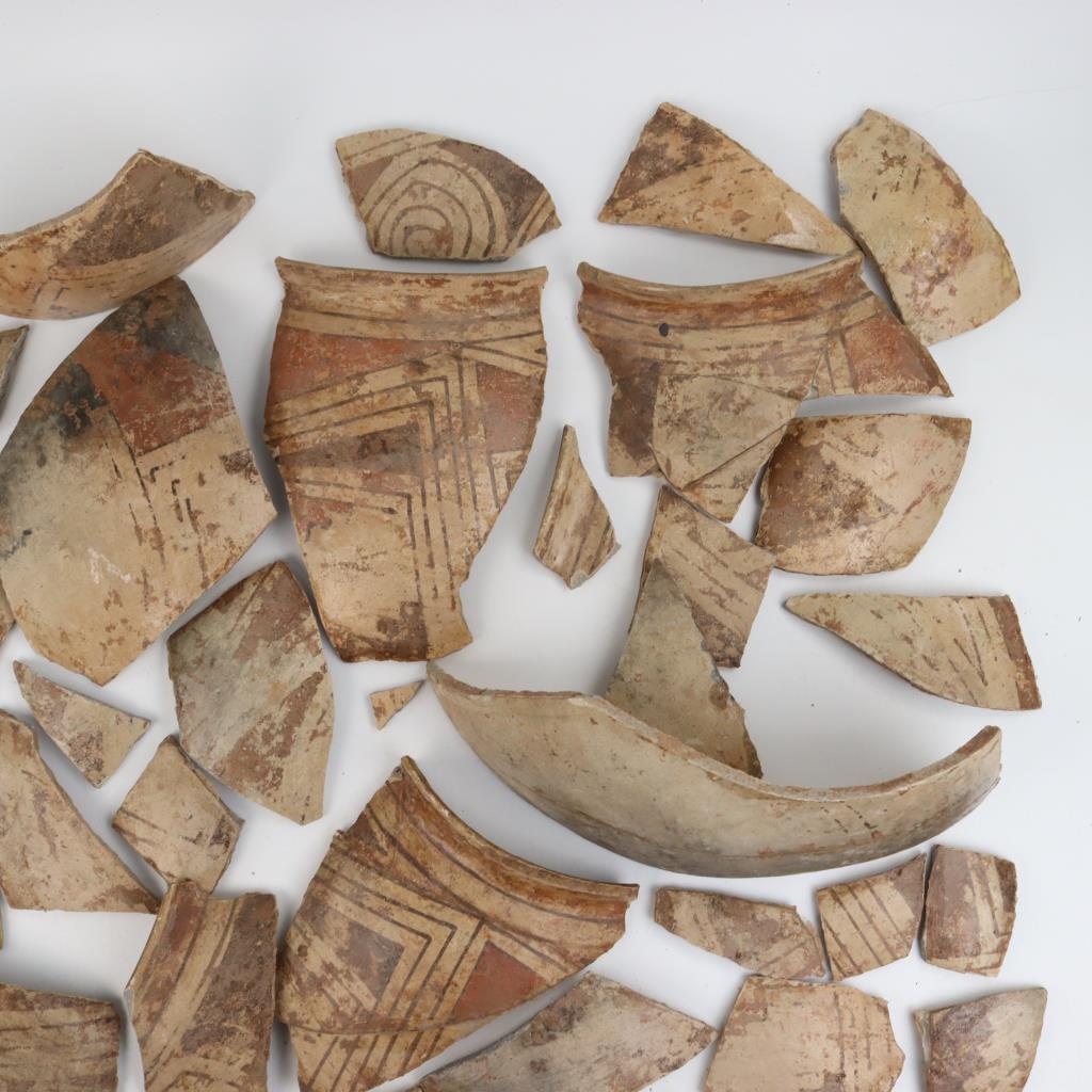 Brown And Black Pottery, Unique Broken Pieces For Craft Or Kintsugi, 3 ...