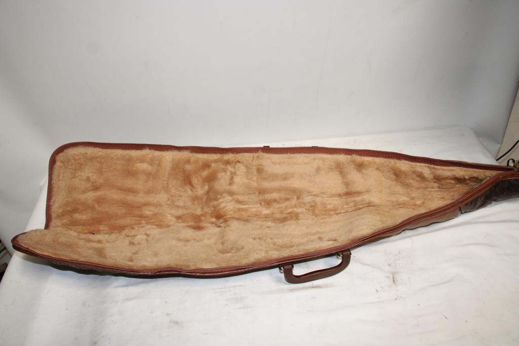 Brown Soft Leather Rifle Case | Property Room