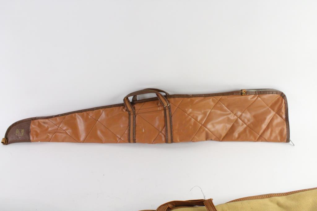 Brown Soft Shell Rifle Carrying Cases, 4 Pieces | Property Room