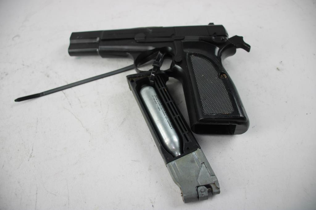 Browning Hi Power Mark III Airsoft Pistol, Black | Property Room