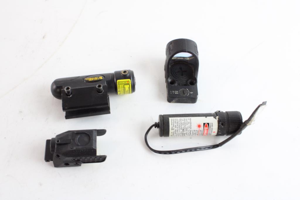 BSA, Trijicon & More Laser Attachments/sights, 4 Pieces | Property Room