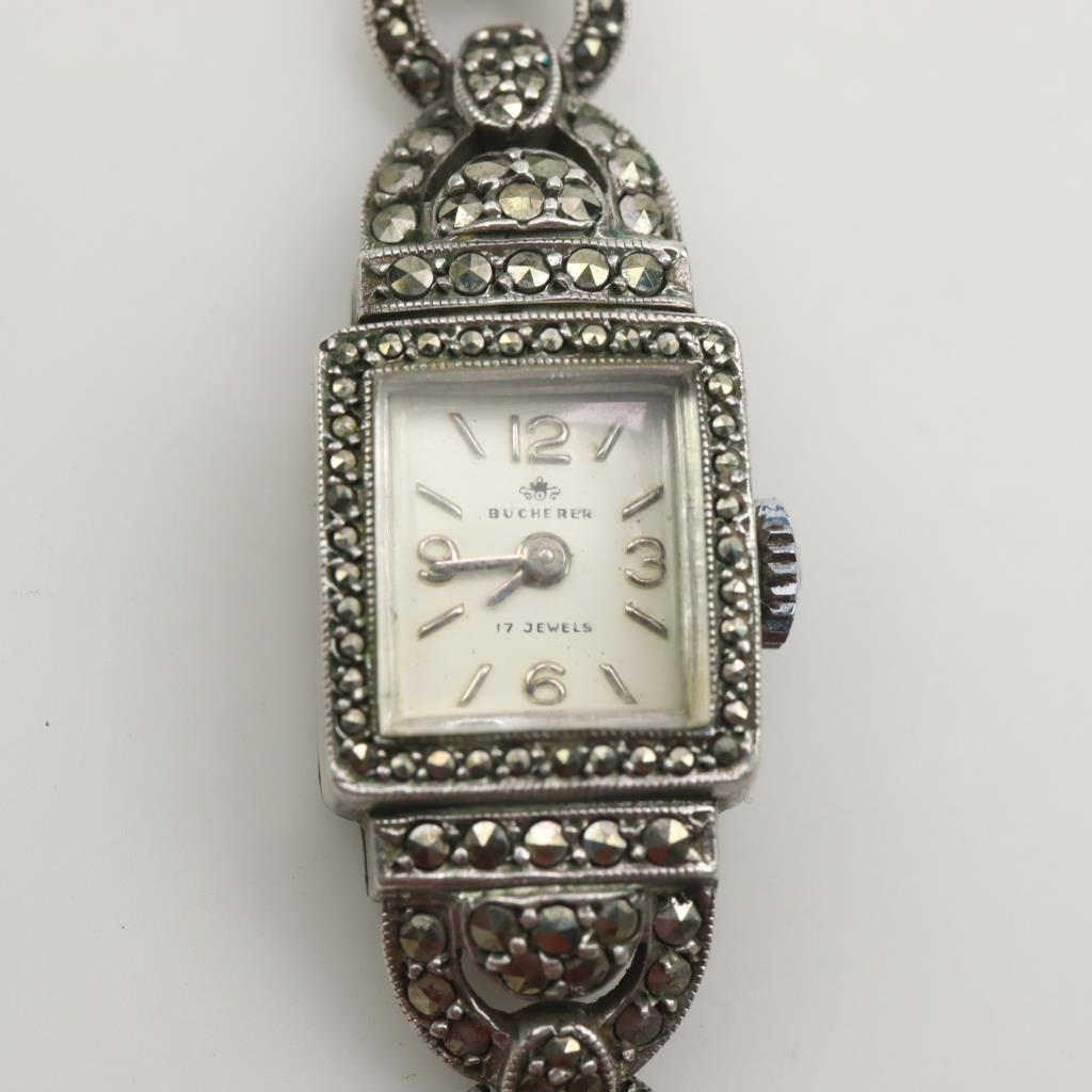 Bucherer Sterling Silver Vintage Watch | Property Room