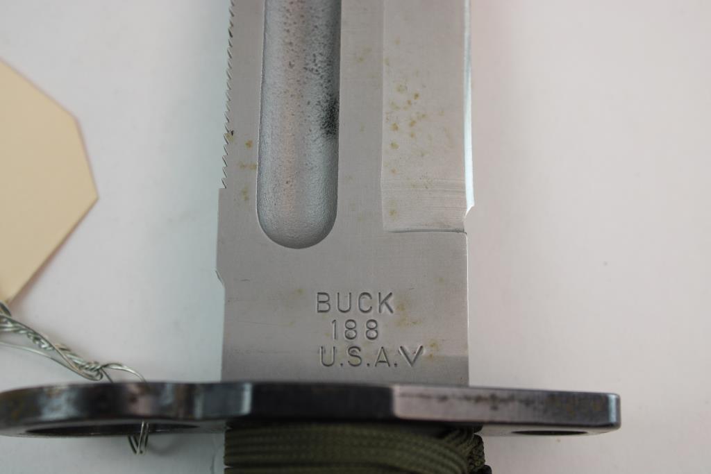 Buck 188 U.S.A.V. M9 Phrobis III Knife | Property Room