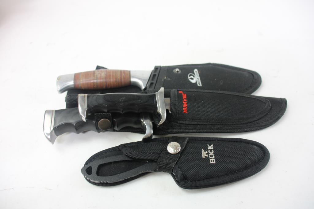 Buck And Other Knives, 3 Pieces | Property Room