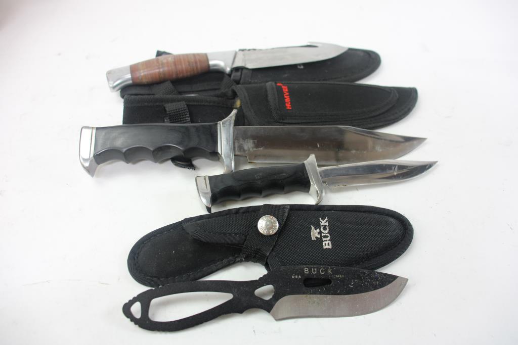 Buck And Other Knives, 3 Pieces | Property Room