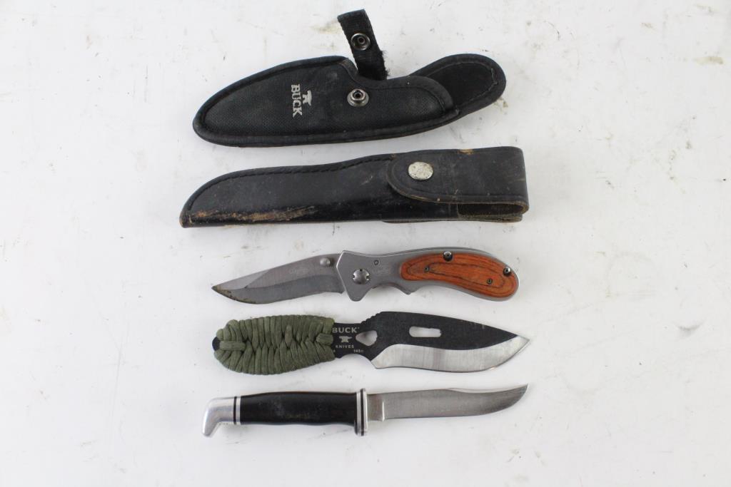 Buck And Sheffield Knives, 3 Pieces | Property Room