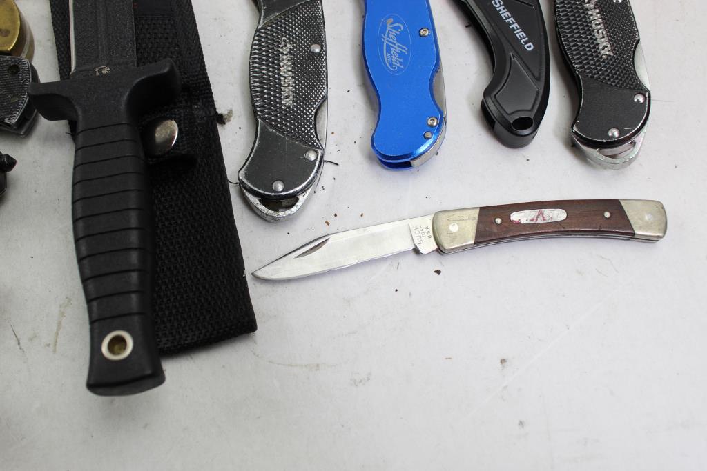 Buck, Sheffield And Other Knives, 10+ Pieces | Property Room