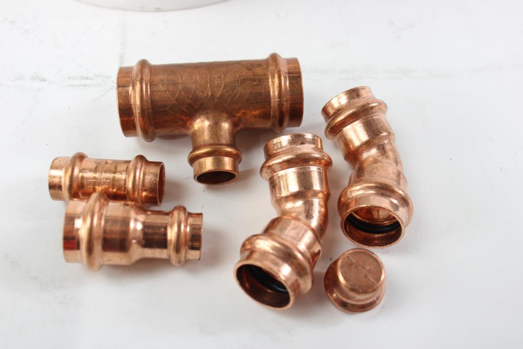 Bucket Of Copper Pipe Fillings | Property Room