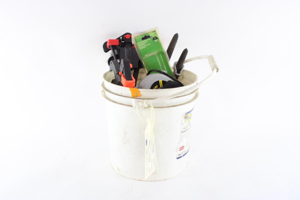 Bucket With Tools, 5+ Pieces | Property Room