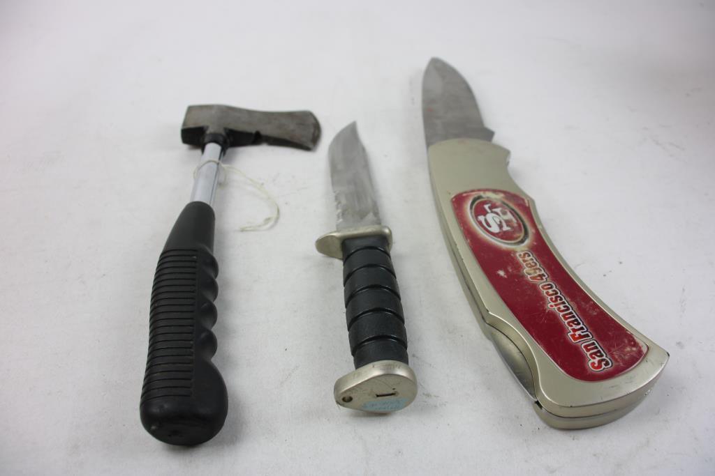 Bud K Knife And Other Knives, 3 Pieces | Property Room