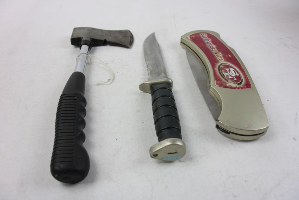Bud K Knife And Other Knives, 3 Pieces | Property Room