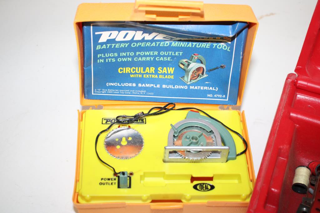 Bulbs Buddy 5 Pieces, Power Mite Circular Saw Ideal Toy And More ...